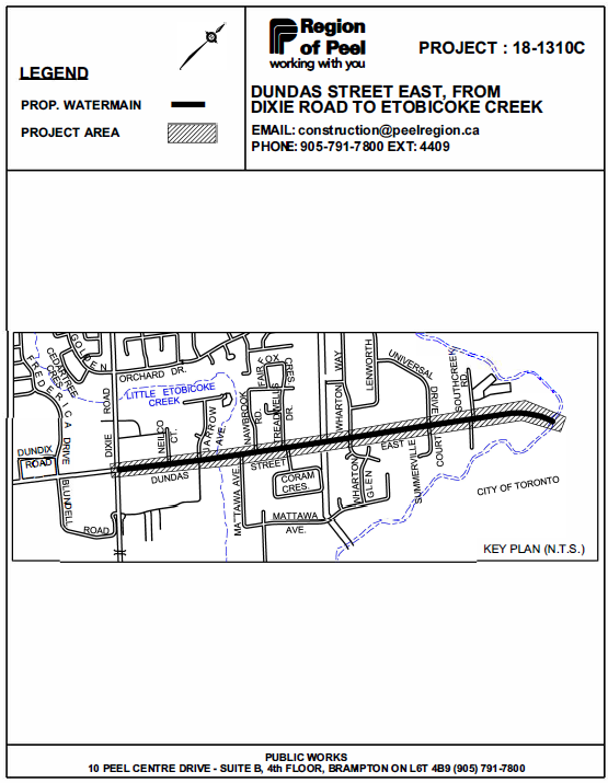 Construction Notice – PROJECT UPDATE Watermain Replacement and ...
