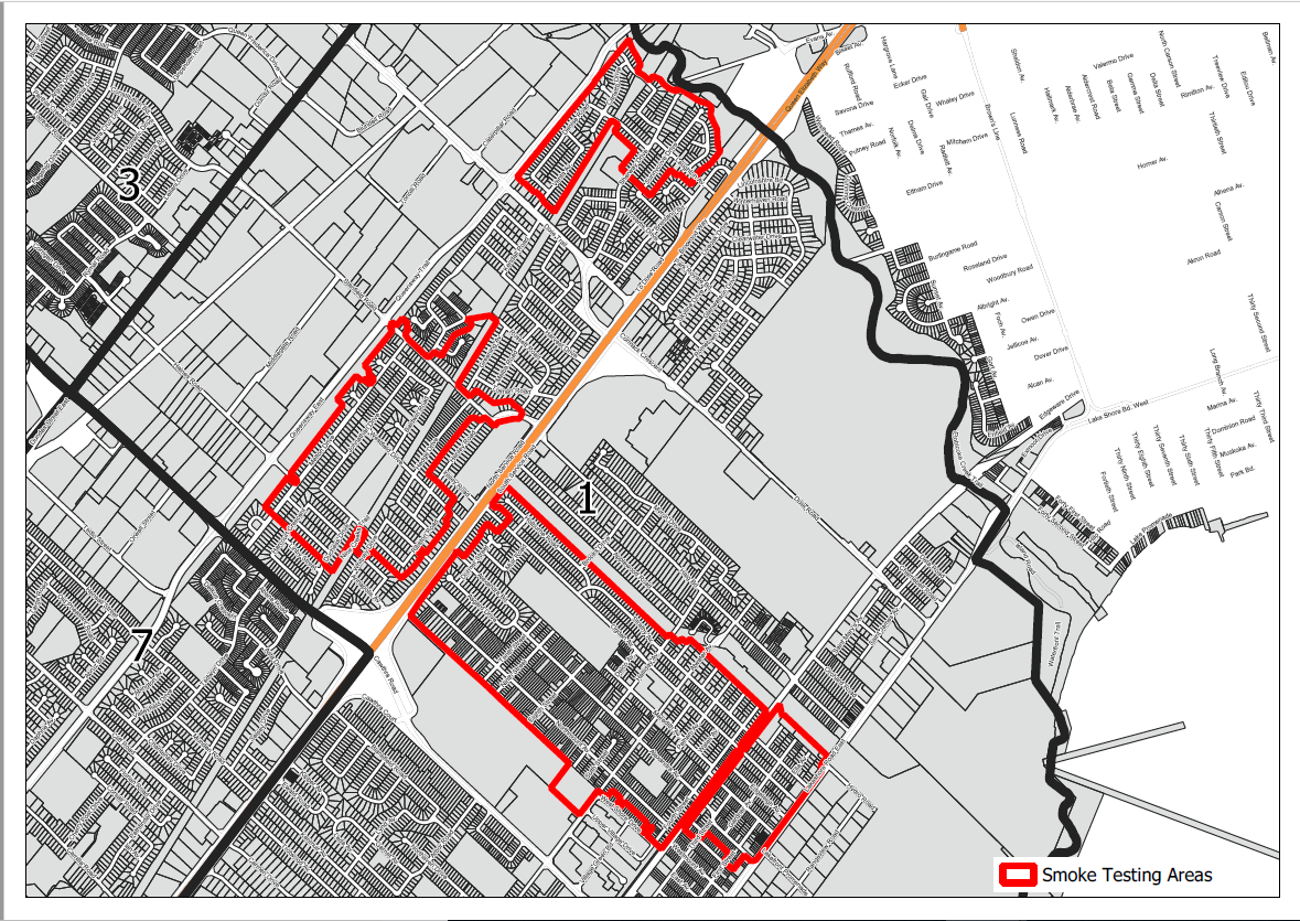 SMOKE TESTING OF THE SANITARY SEWER SYSTEM IN WARD 1 – Councillor ...