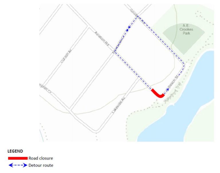 Temporary Road Closure – Aviation Road – Project # 15-2905 – Councillor ...