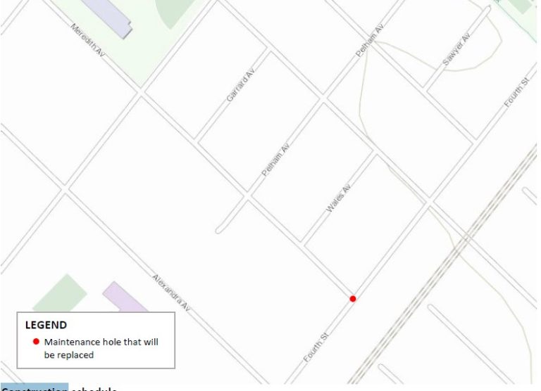 CONSTRUCTION WORK STARTING IN YOUR AREA Sanitary Sewer Maintenance Hole ...