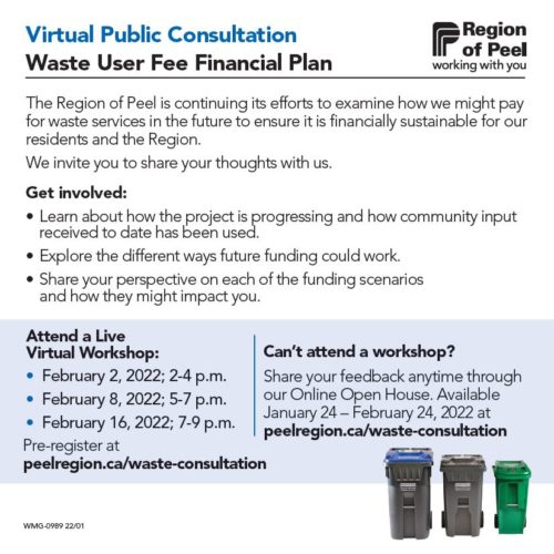 Peel Waste Financial Plan Phase 2 Consultations – Councillor Stephen ...